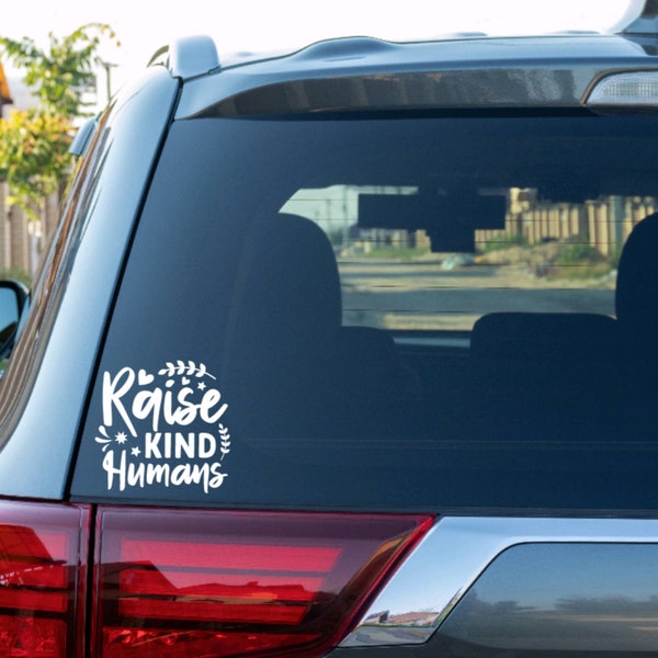 Raise Good Humans Bumper Stickers - Etsy