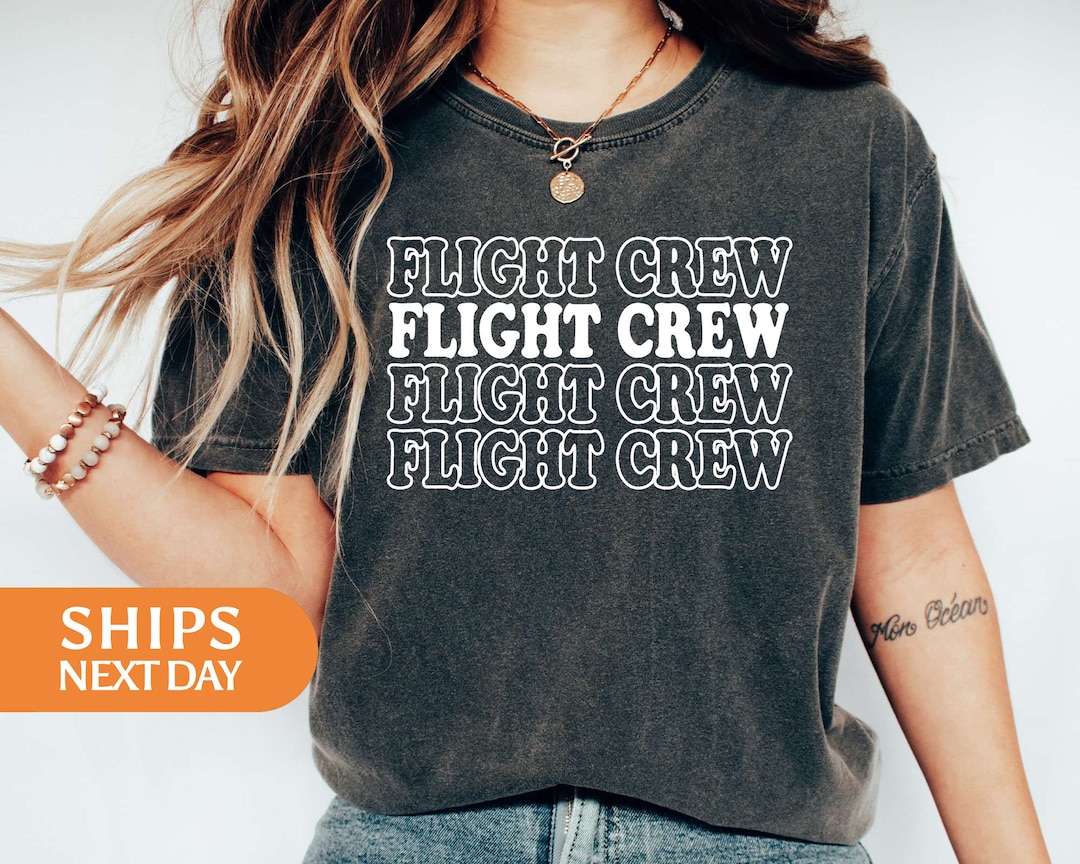 Flight Crew Shirt Flight Crew Gifts Gifts for Flight Attendant Cabin ...