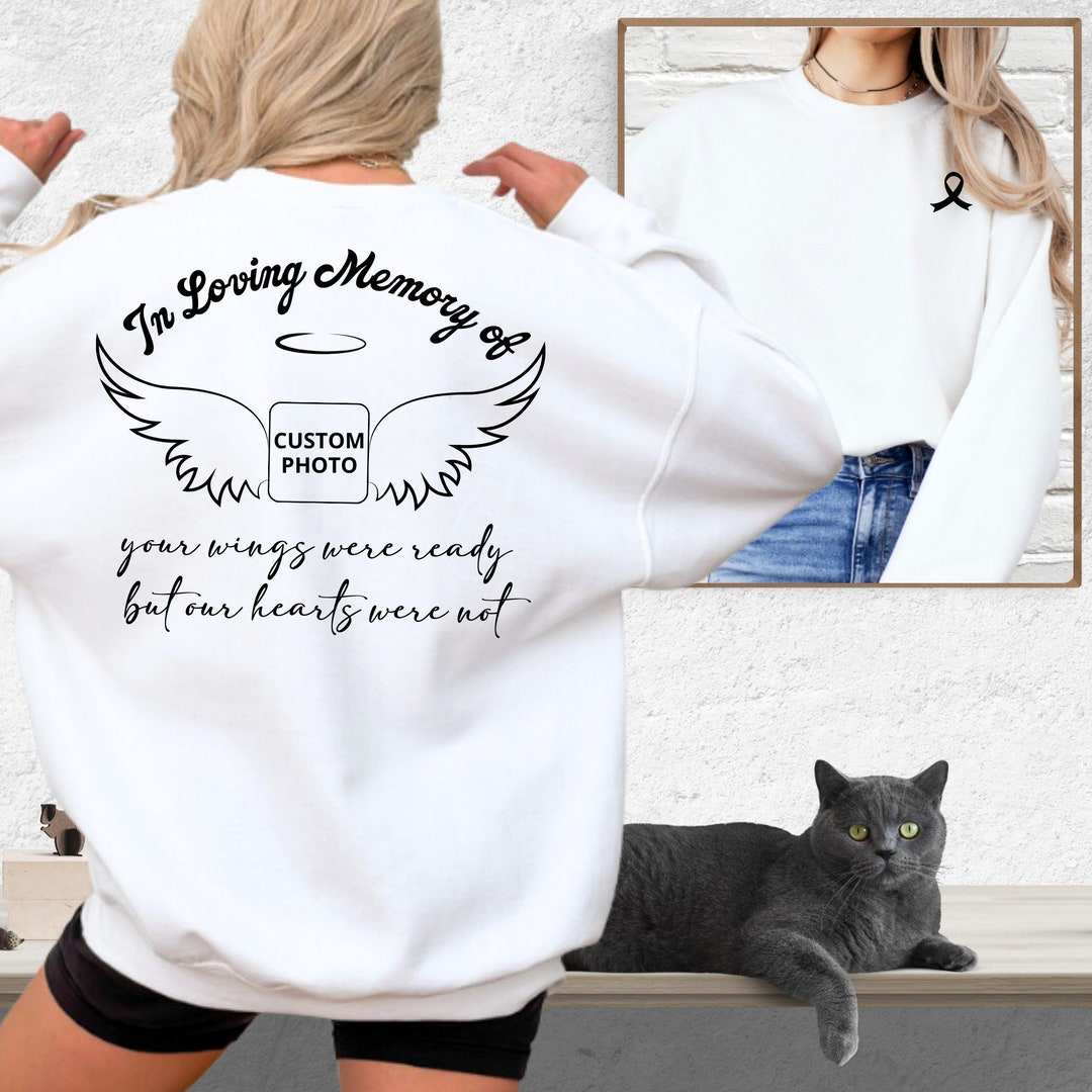 Custom Memorial Sweatshirt, Matching Memorial Hoodies, Custom Funeral ...