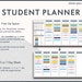 Student Planner Excel Spreadsheet | Assignment Tracker | College ...