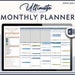 Weekly Planner Google Sheets Template Digital Planner Daily Task ...