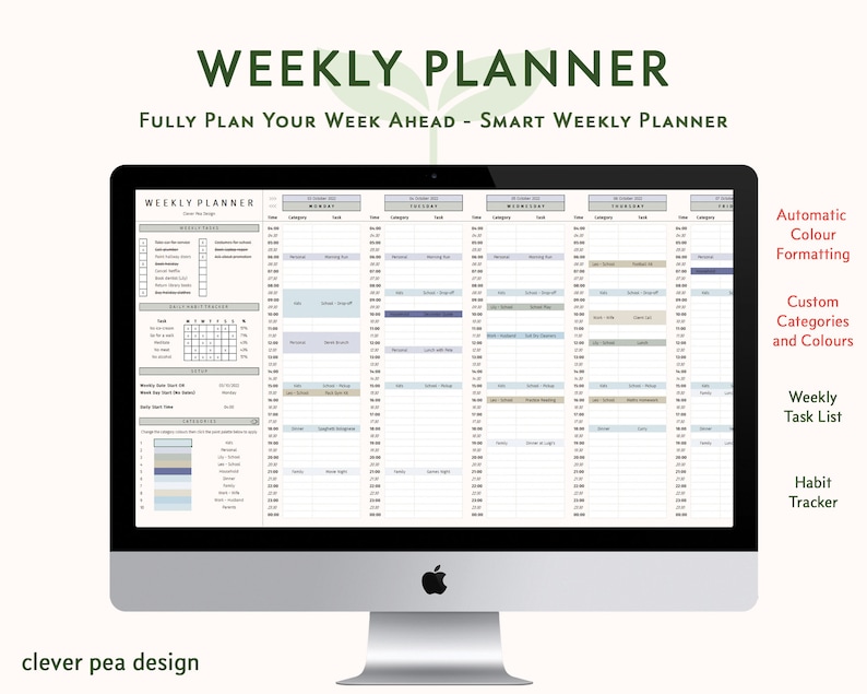 Ultimate Planner Bundle Digital Planners Weekly Planner - Etsy