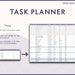 Task Planner Excel Template | Digital Planner | Digital Smart Task List ...