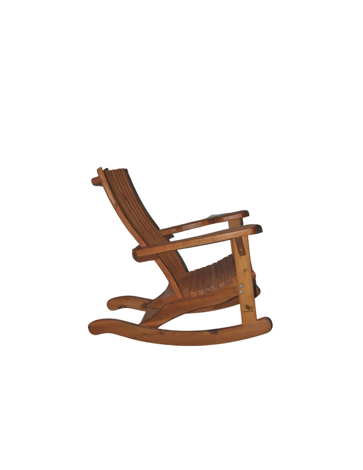 Modern Adirondack Rocking Chair - Etsy