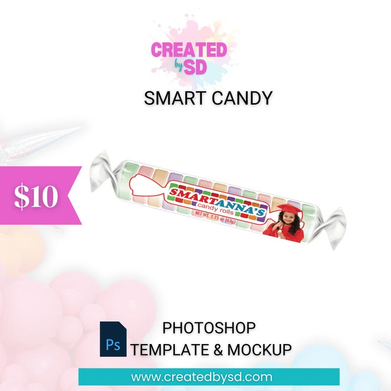 Smarties Candy Wrappers - Etsy