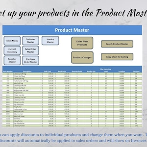 Inventory Management Template | Stock Management | Order Processing ...