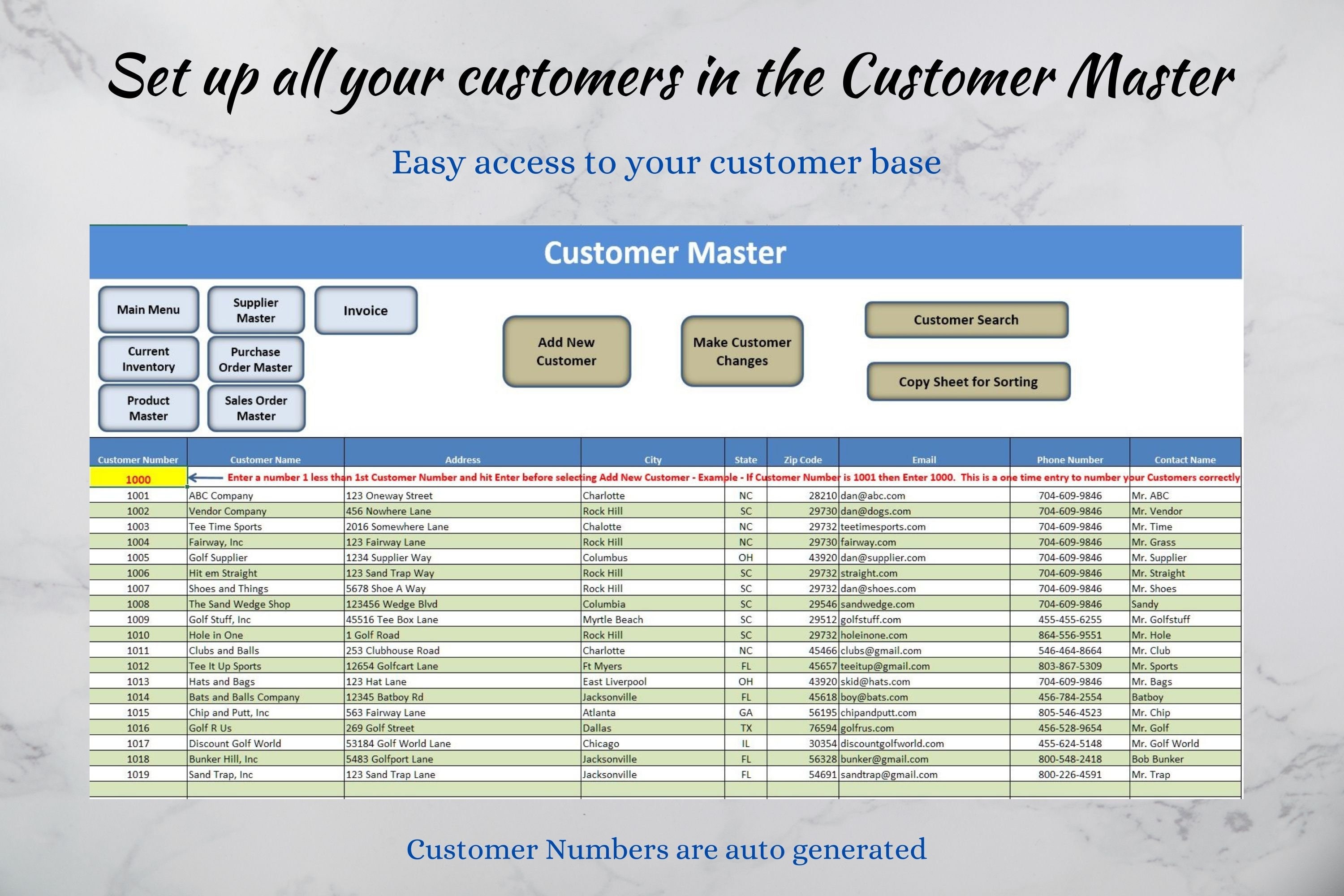 Inventory Management Template | Stock Management | Order Processing ...