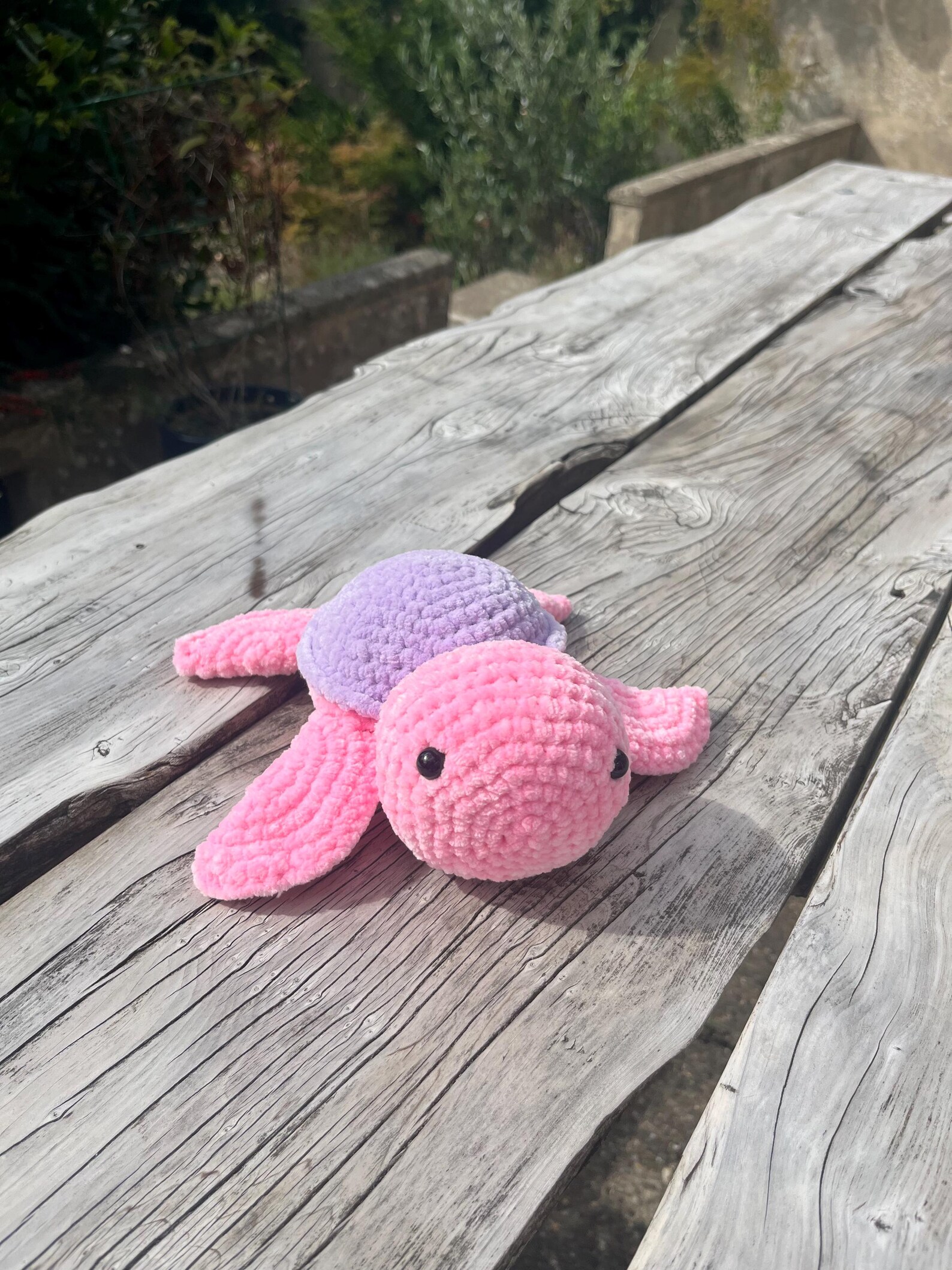 Crochet Turtle Teddy: Plushy Yarn. Soft, Baby/cuddly Toy. - Etsy