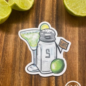 Lost Shaker of Salt, Fan, Art, Illustration, Vinyl Sticker, Waterproof ...