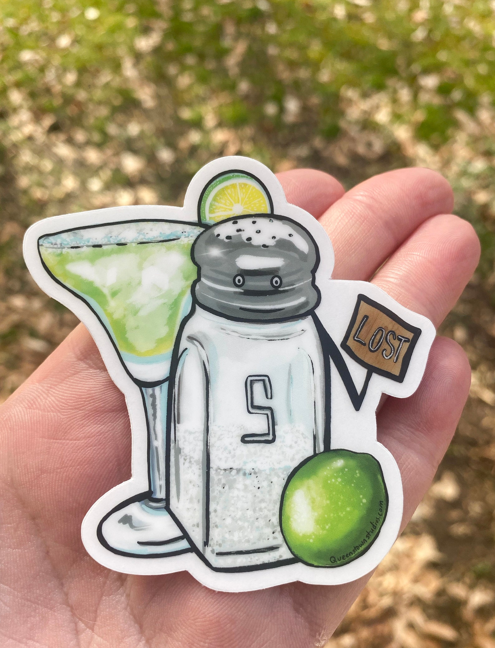 Lost Shaker of Salt Fan Art Illustration Vinyl Sticker - Etsy