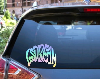 Electric Forest Decal / Sticker Electric Forest Car Decal - Etsy
