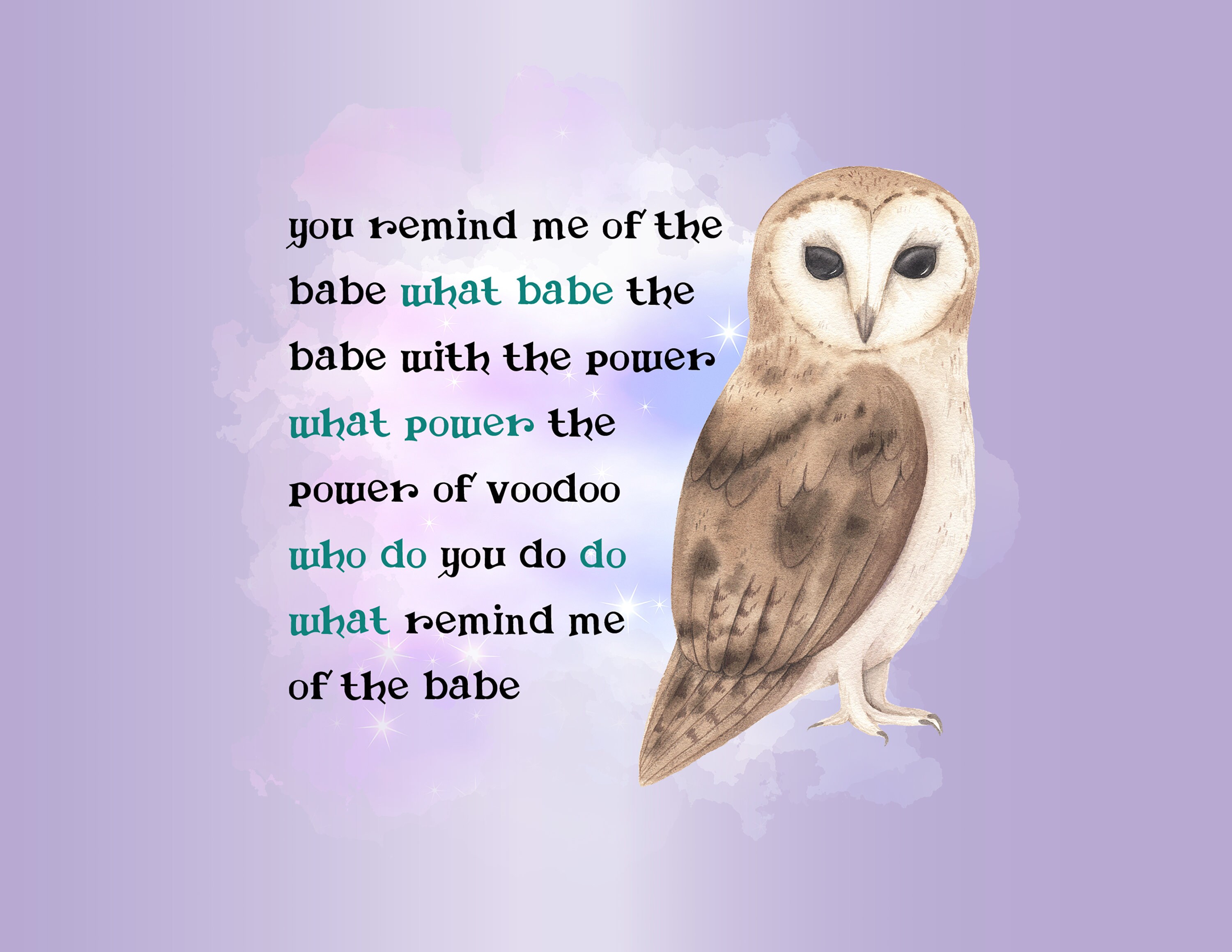 The Labyrinth Owl Sublimation Tumbler Tapered 20 Oz Skinny and Straight ...