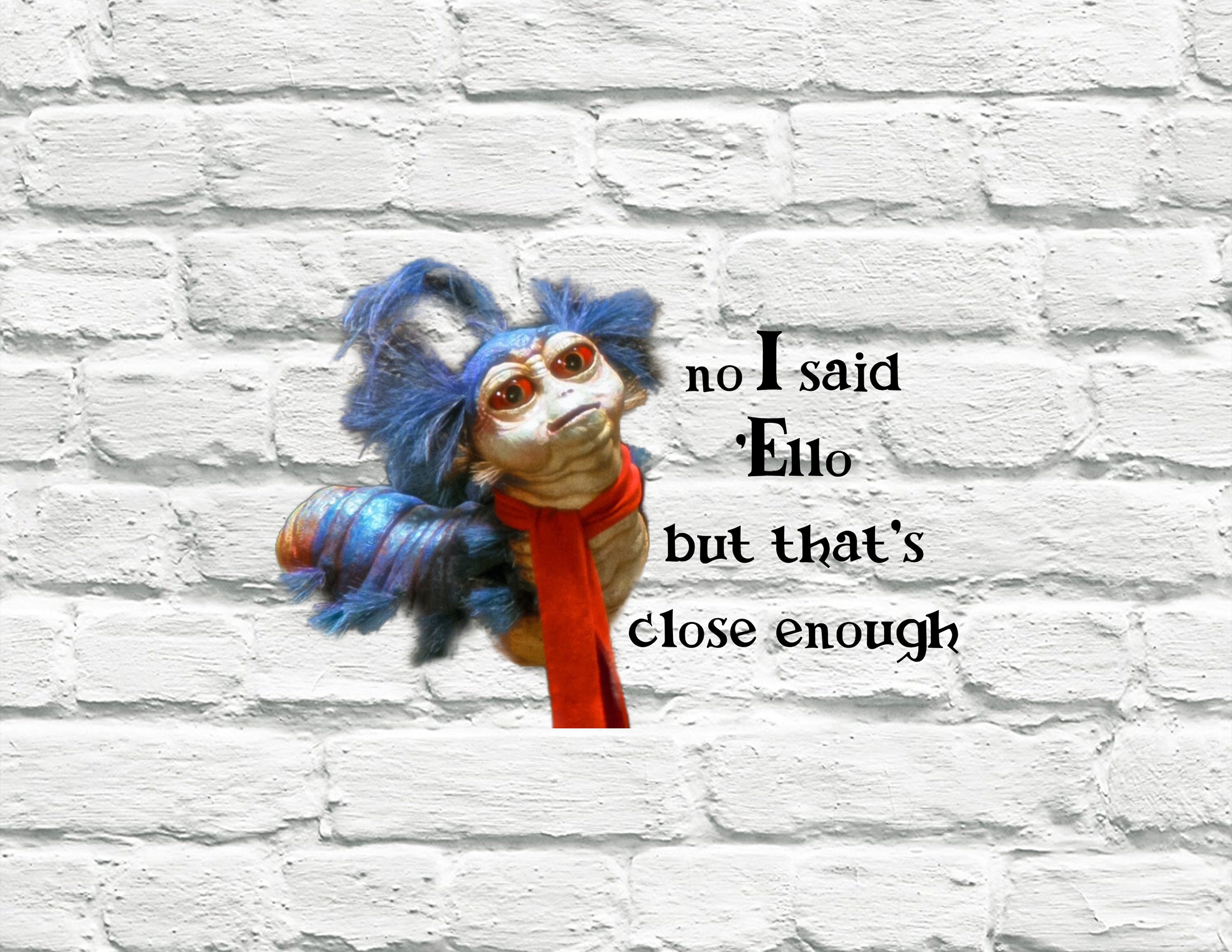 The Labyrinth Worm Sublimation Tumbler Wrap Tapered 20 Oz Skinny and ...