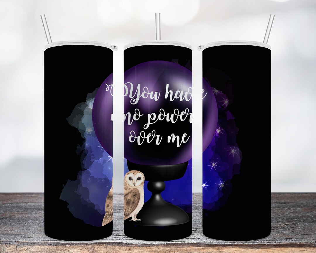 The Labyrinth Owl Sublimation Tumbler Wrap Tapered 20 Oz Skinny and ...
