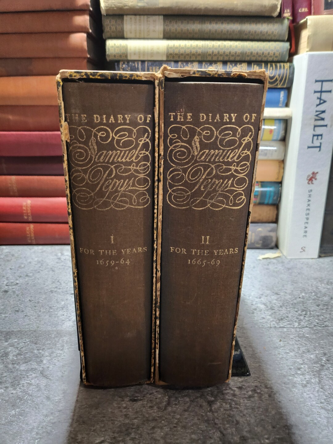 The Diary of Samuel Pepys Vol 1 and 2 Heritage Press 1942 With ...