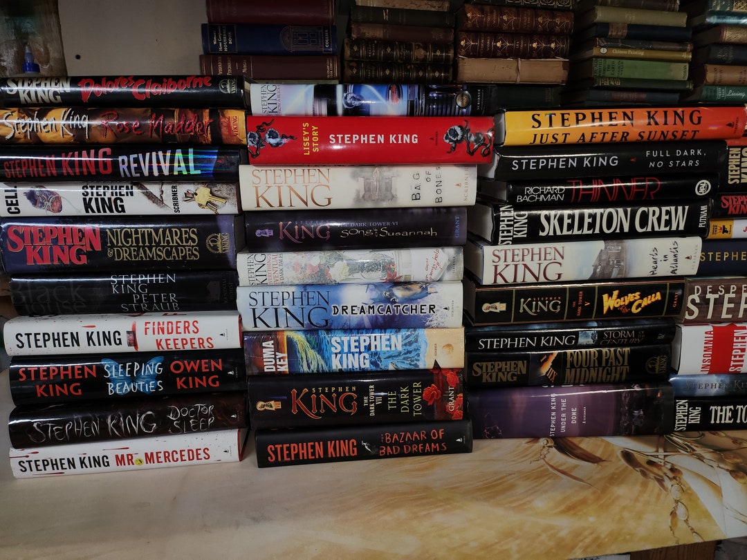 Stephen King Hardcover Books - Etsy