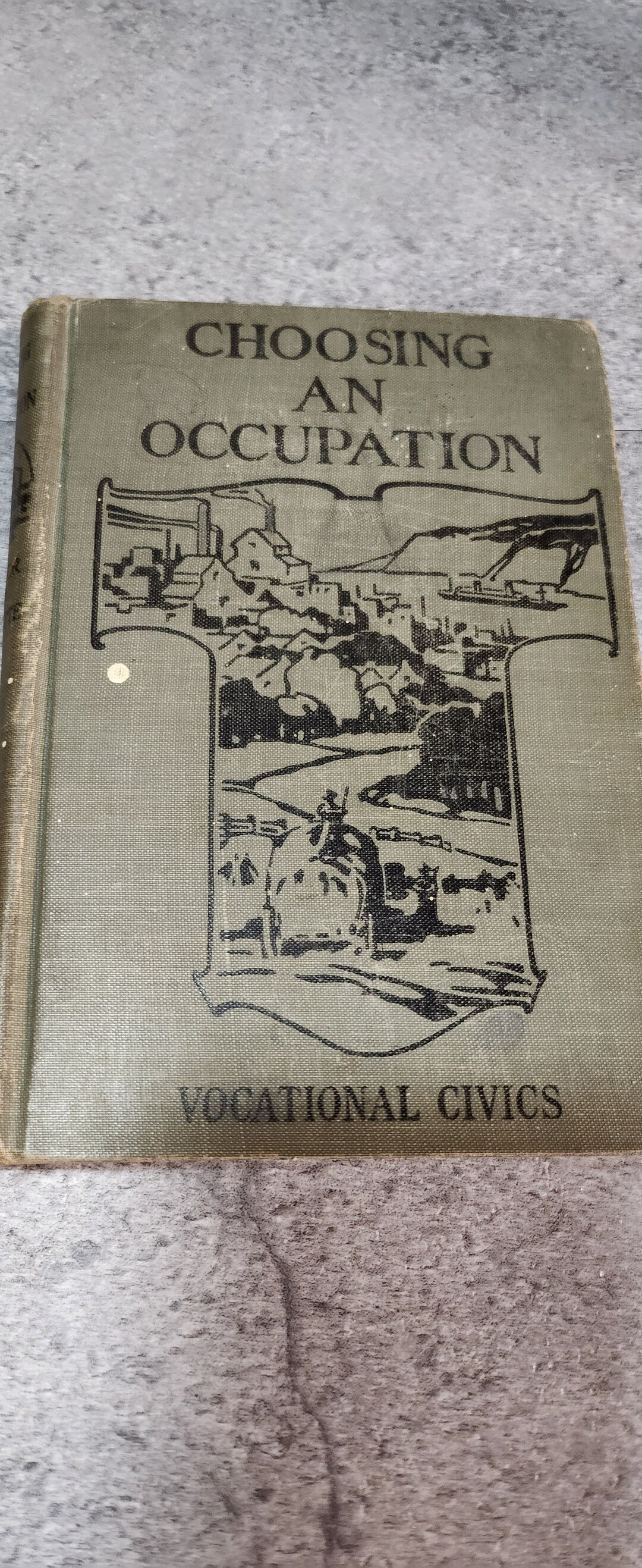 Choosing an Occupation Vocational Civics 1924 - Etsy