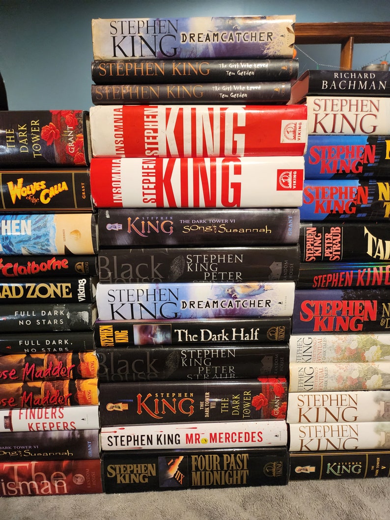 Stephen King Hardcover Books - Etsy