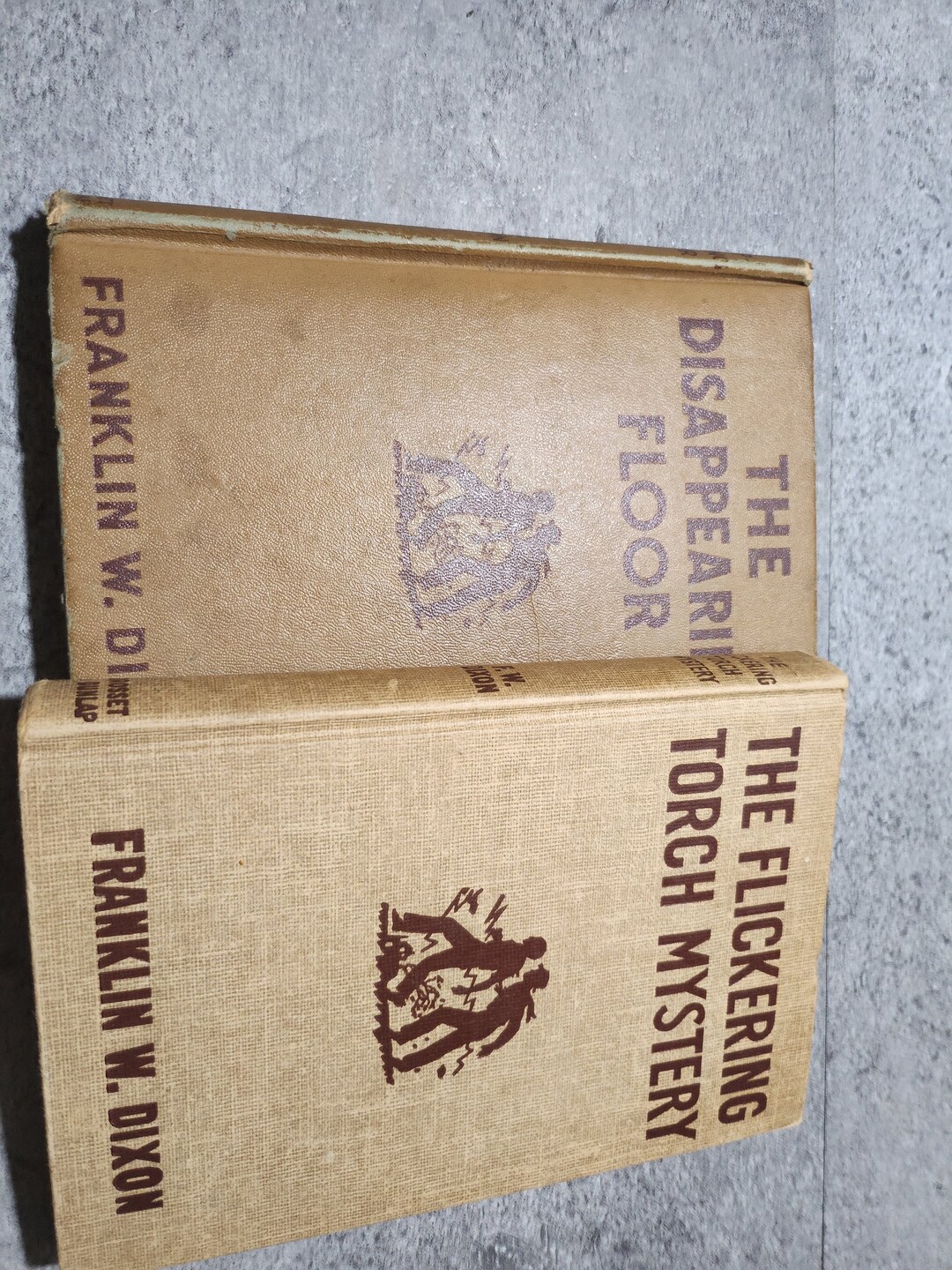 Hardy Boys Set. the Flickering Torch and the Disappearing Floor - Etsy