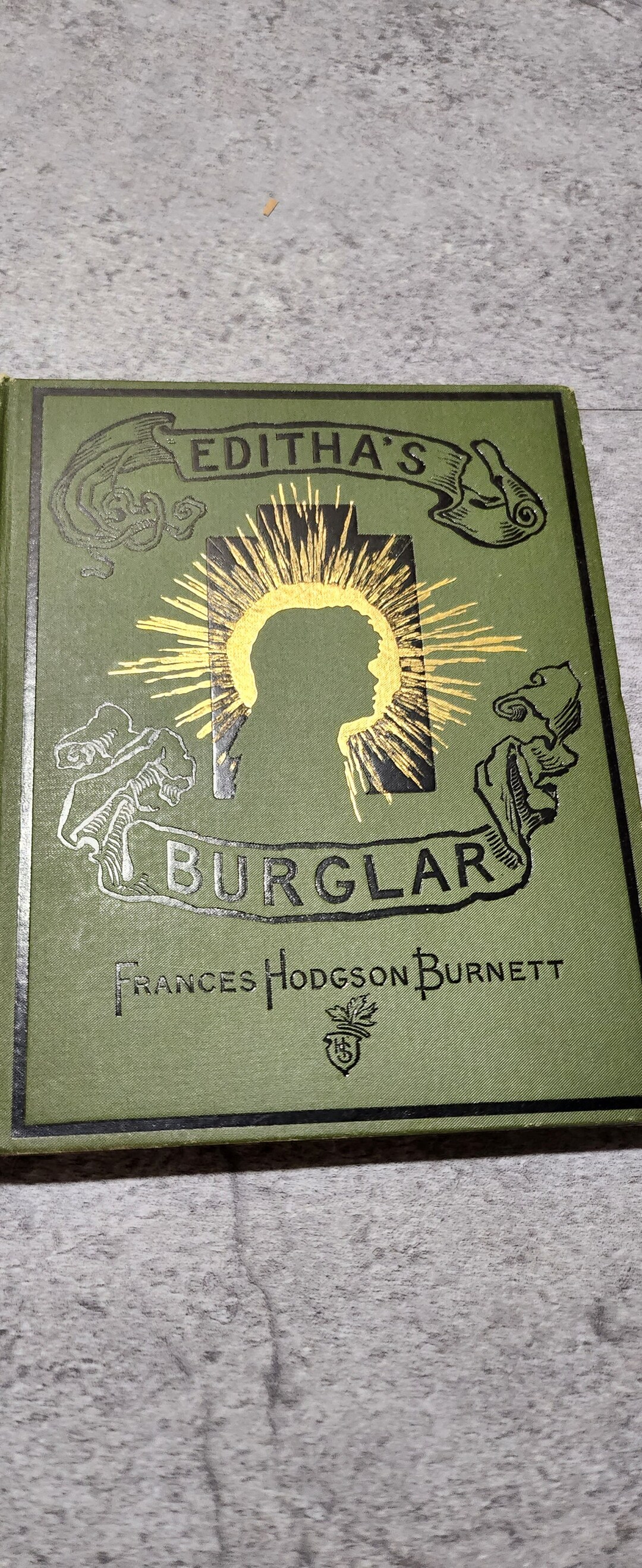 Editha's Burgler 1888 Burnette Rare First Edition - Etsy