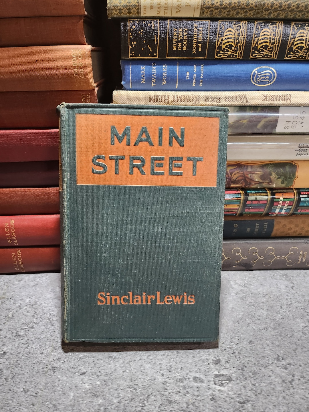 1922 Main Street- Sinclair Lewis ~ First Edition 21st Printing - Etsy