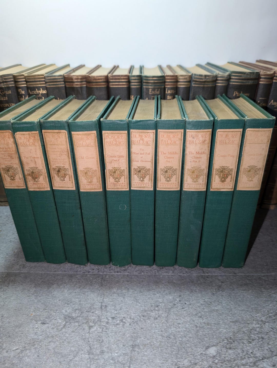 Works of Honoré De Balzac. 10 Volumes. Versailles Edition Deluxe No ...