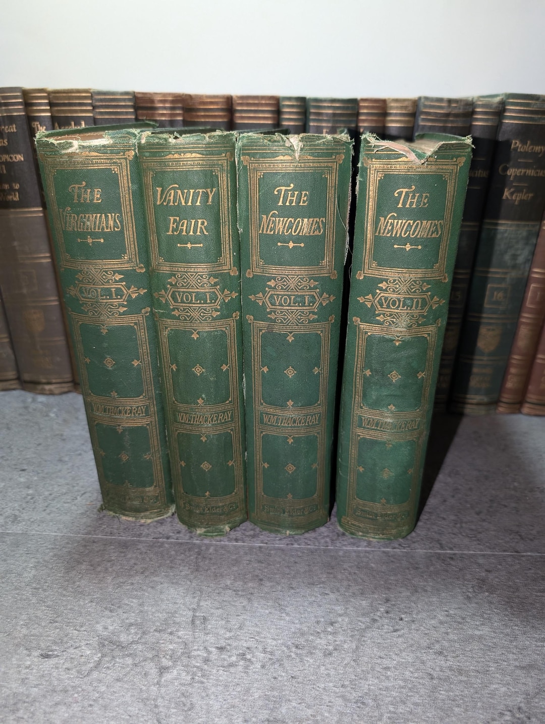 Works of William Thackeray 4 Volumes 1868 Smith Elder & Company London ...