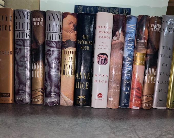 Anne Rice Hardcover Books - Etsy