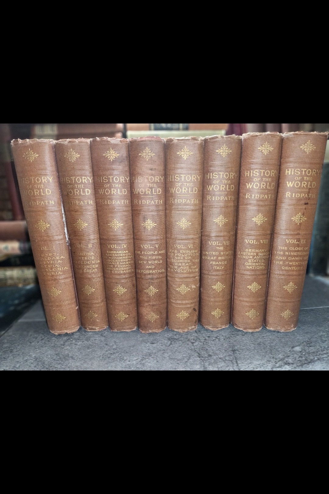 Rare 1914 Vintage history of the World by Ridpath - Etsy