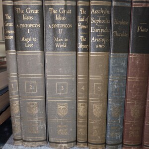 Great Books of the Western World Pick 1 or More! 1952 Pictures Show ...