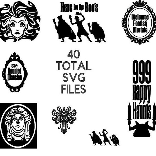 Haunted Mansion Svg - Etsy