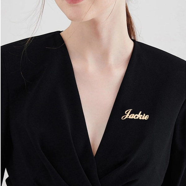 Personalized Brooch - Etsy