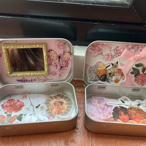 TIN WALLETS Tiktok Trend Metal Coquette Aesthetic / Kawaii / Fairycore ...