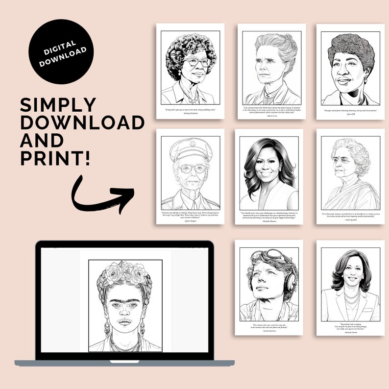 40 Women's History Month Coloring Pages | International Women's Day ...