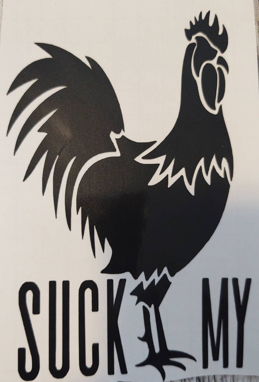 Suck My Cock Vinyl Sticker - Etsy