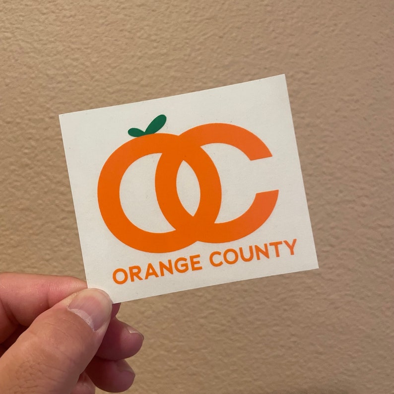 Orange County Sticker | OC Sticker | OC | Car Sticker | Laptop Sticker ...