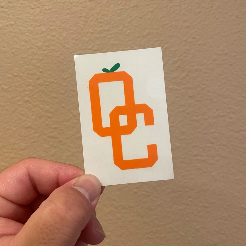 Orange County Sticker | OC Sticker | OC | Car Sticker | Laptop Sticker ...