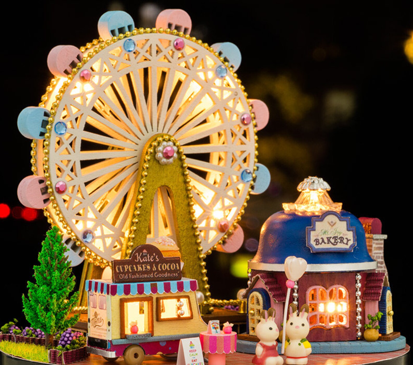 DIY Miniatures Mini Cottage Series DIY Toy Miniature House - Etsy