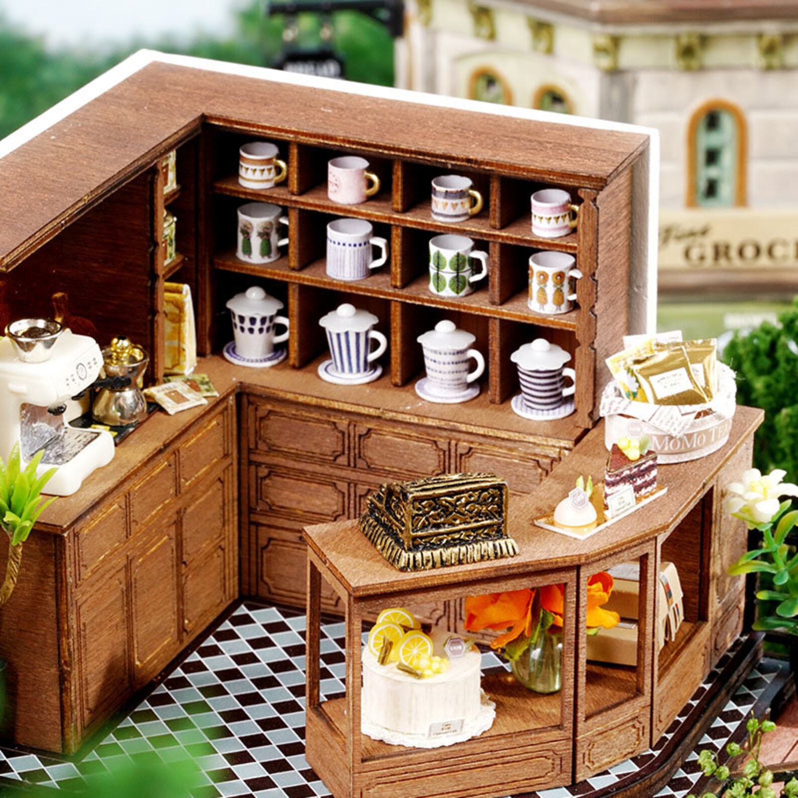 DIY Miniatures Forest Teashop DIY Toy Miniature House Ship - Etsy