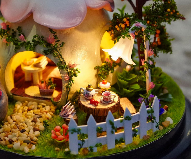 DIY Miniatures Mini Cottage Series DIY Toy Miniature House - Etsy