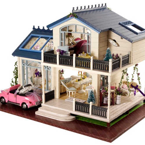 DIY Miniatures Mermaid Tribe Mini DIY Toy Miniature House Ship - Etsy