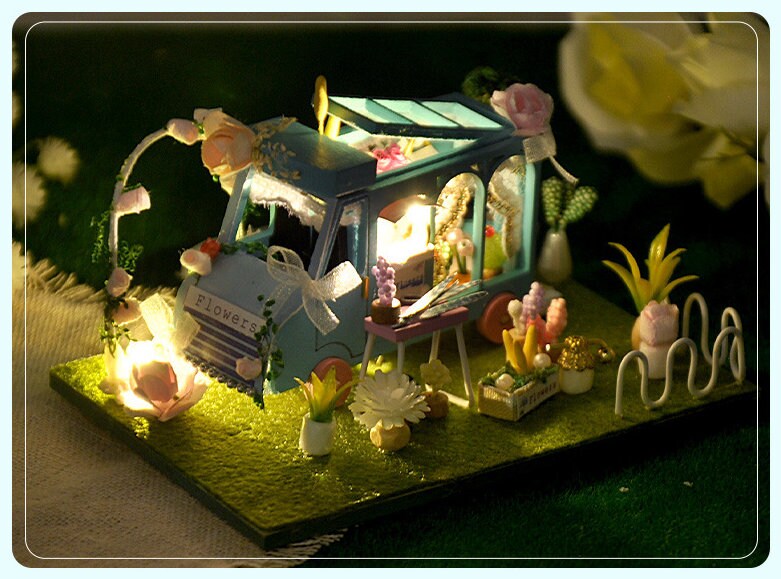 DIY Miniature Set Mini Blue Melody Ship Fast - Etsy