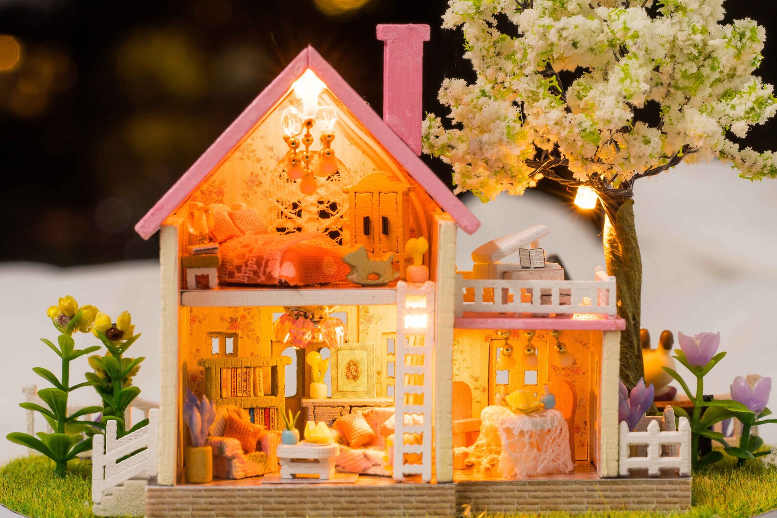 DIY Miniatures Mini Cottage Series DIY Toy Miniature House - Etsy