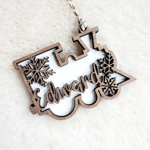 Glowforge Christmas Ornament - Etsy