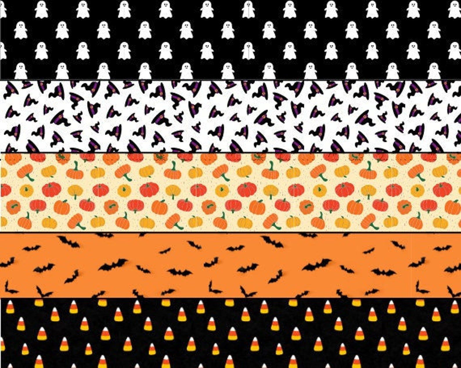 Halloween Bulletin Board Border Pack - Etsy