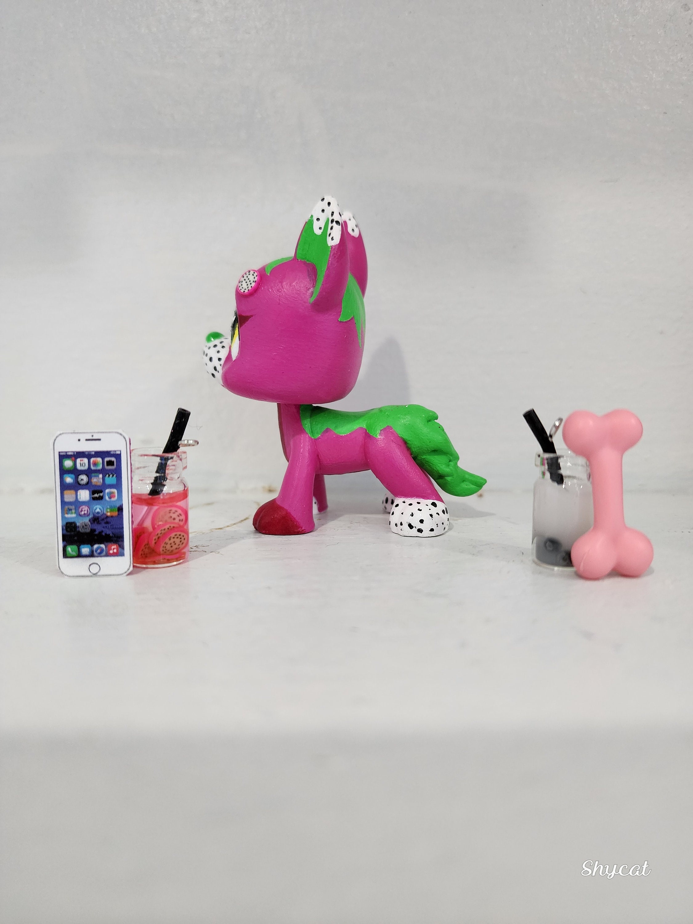 LPS Great Dane Dragonfruit Custom With Accessories. - Etsy