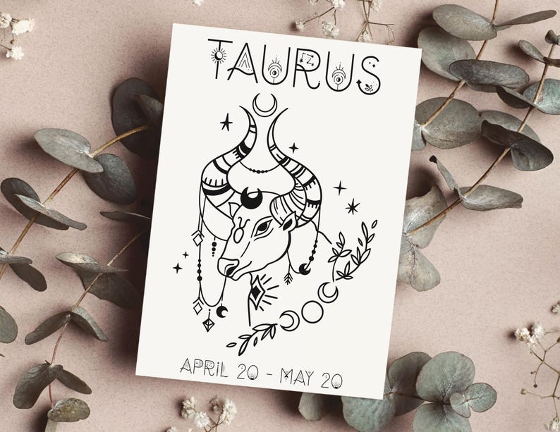 Zodiac Greeting Card Whole YEAR BUNDLE- 12 Month Birthday Card Set ...