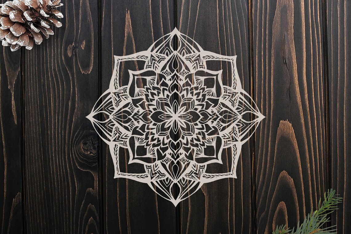 Mandala Art Digital Files for Print, Decoration, Coloring, Engraving ...