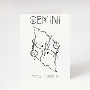 Zodiac Greeting Card Whole YEAR BUNDLE- 12 Month Birthday Card Set ...