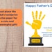Fathers Day Handprint Craft Fathers Day Poem Handprint - Etsy